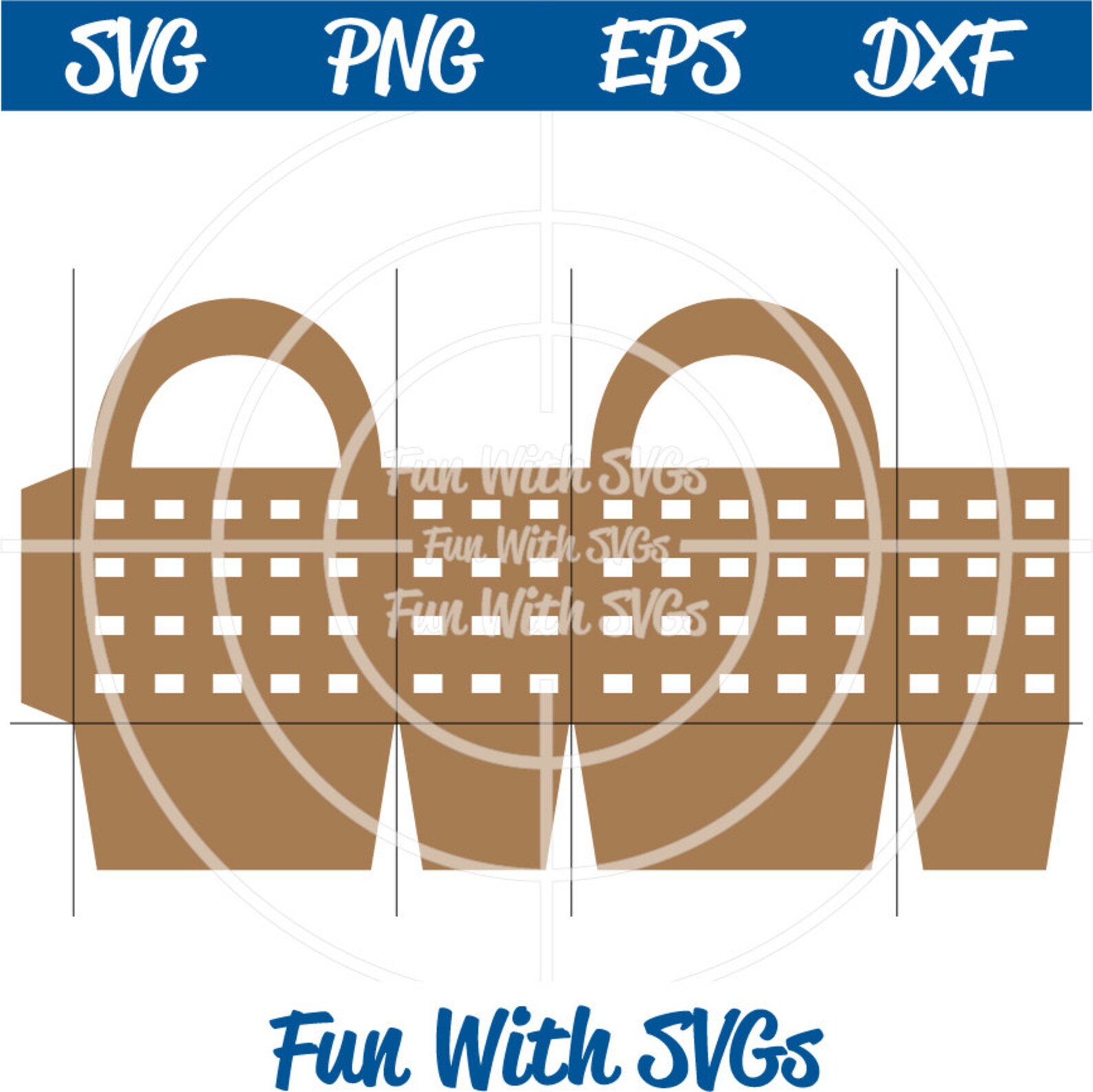 Basket SVG File, Easter Basket, SVG Files, Cricut Files, Silhouette ...