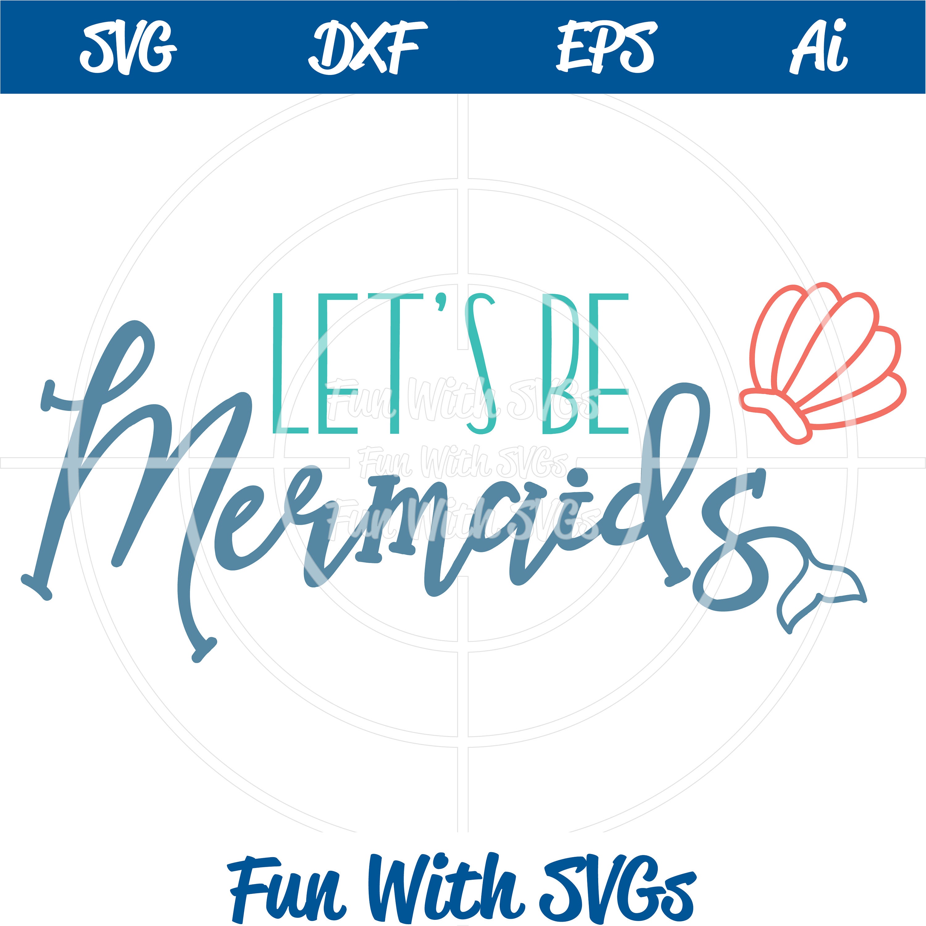 Sirena Svg Verano Svg Archivo de corte de sirena sirena - Etsy México