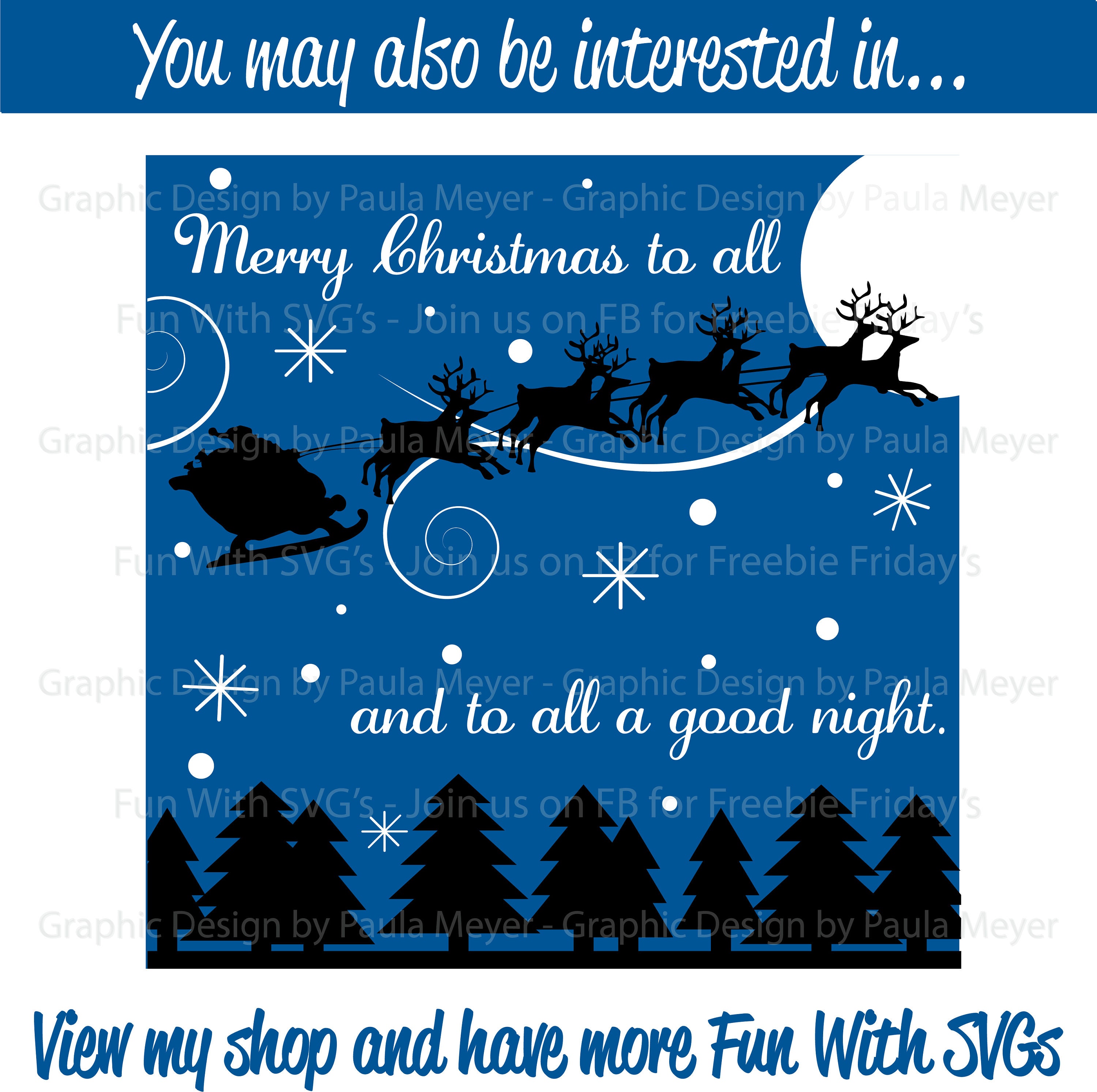 Christmas Gift Tags SVG SVG Files Christmas Gifts Santa - Etsy