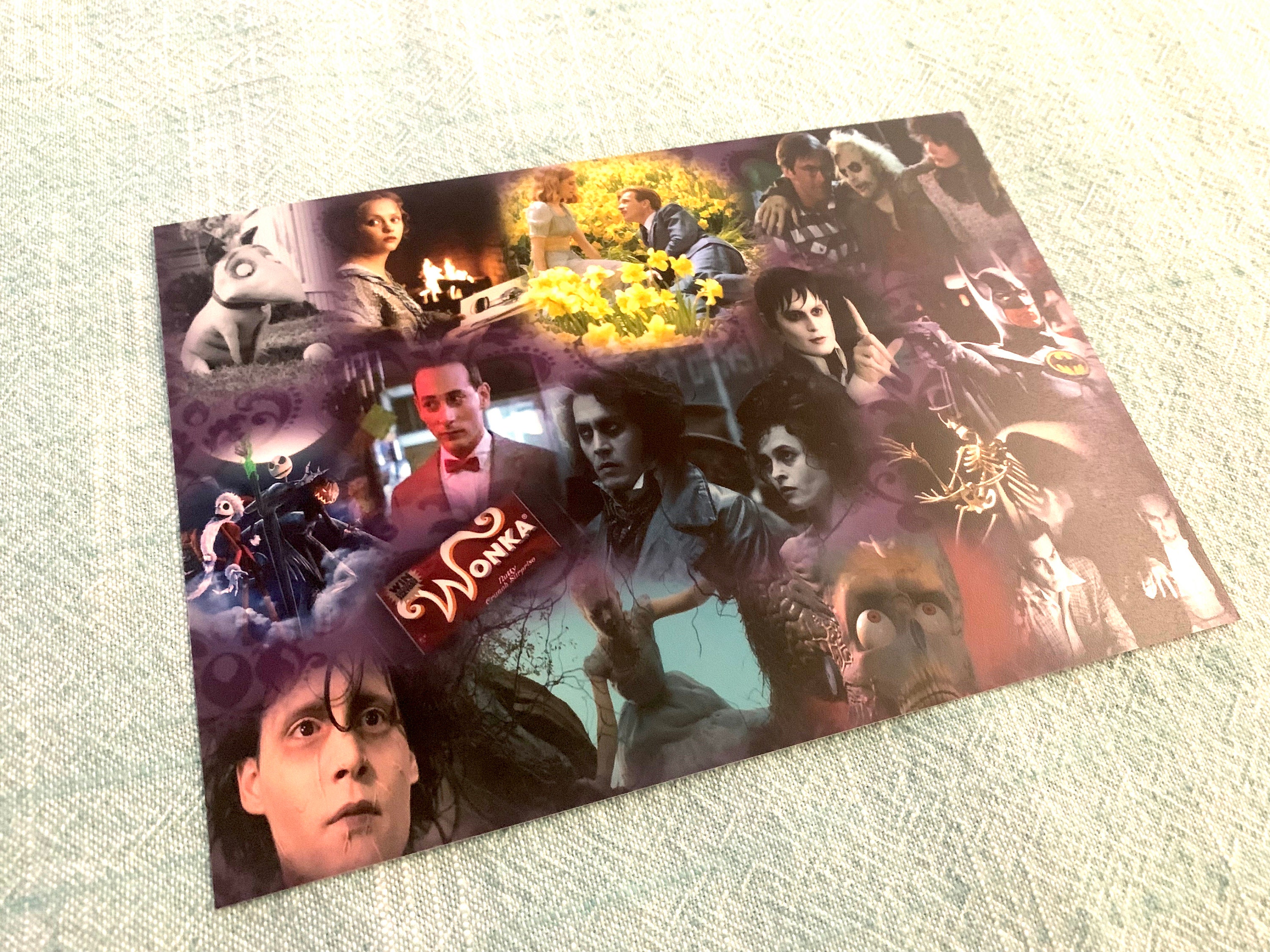 Tim Burton Collage - Etsy