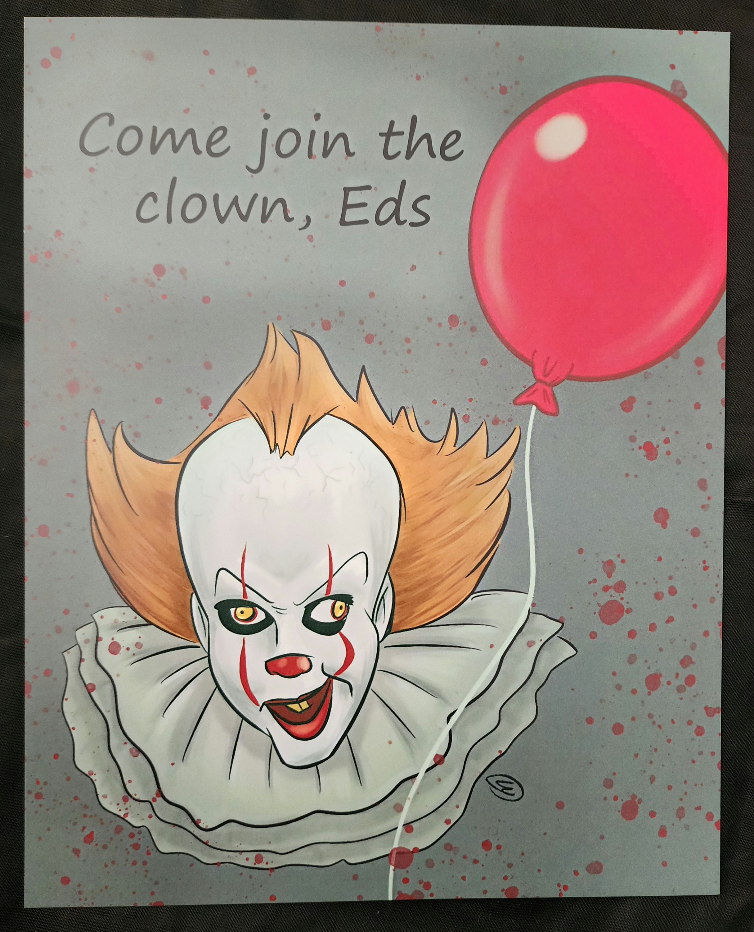 Pennywise Print - Etsy