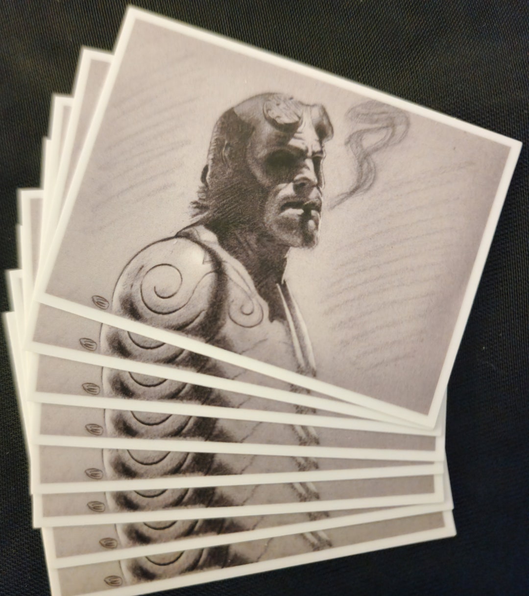 Hellboy Sticker 2" X 2.75" - Etsy