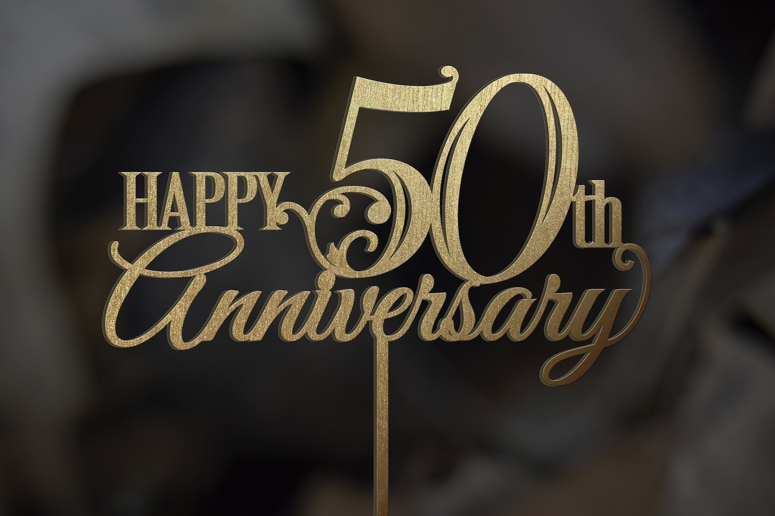 Anniversary Cake Topper 50th Anniversary Cake Topper 50th - Etsy