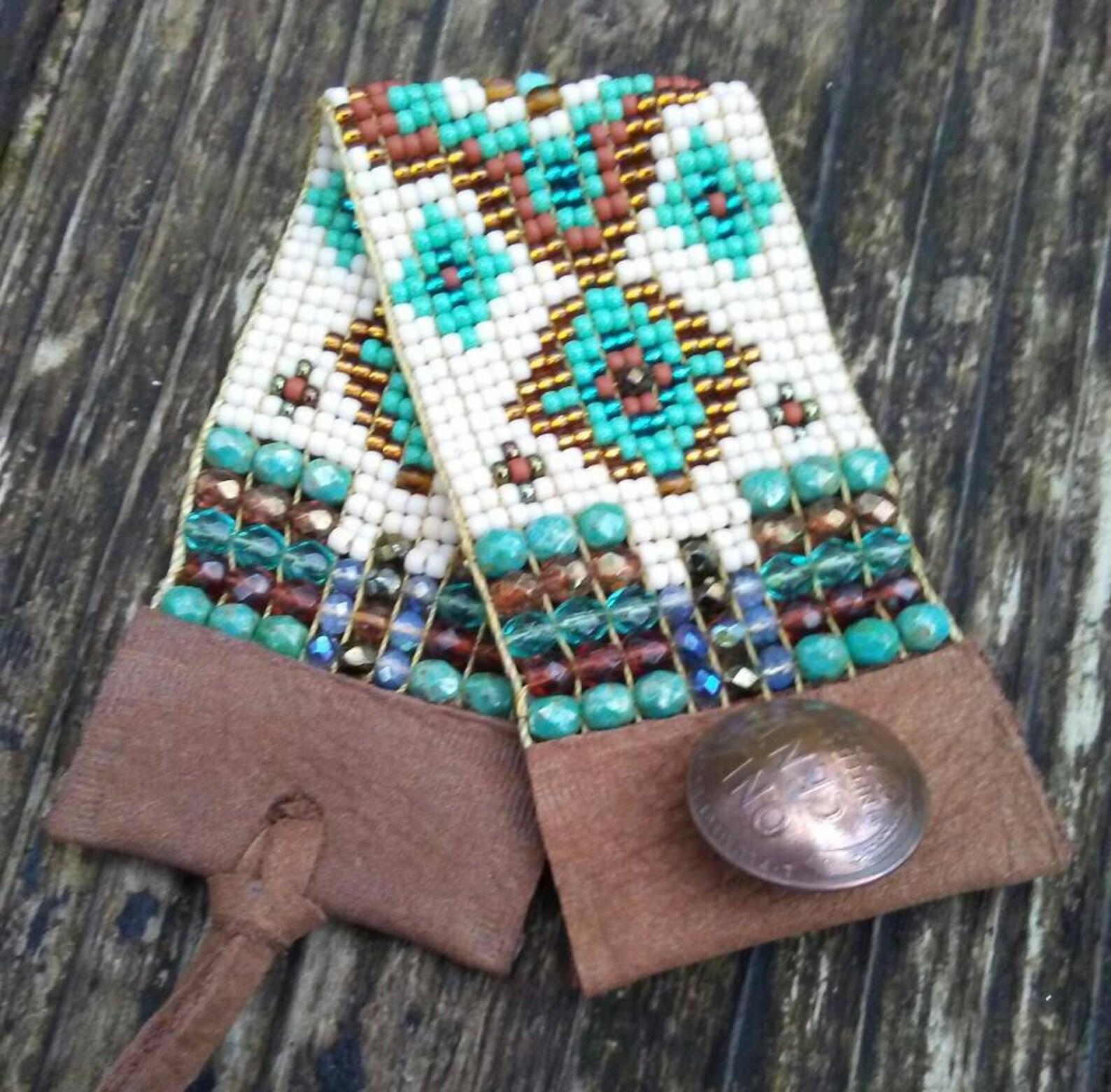 Bead Woven Bracelet Bead Loom Bracelet Boho Bead Bracelet | Etsy