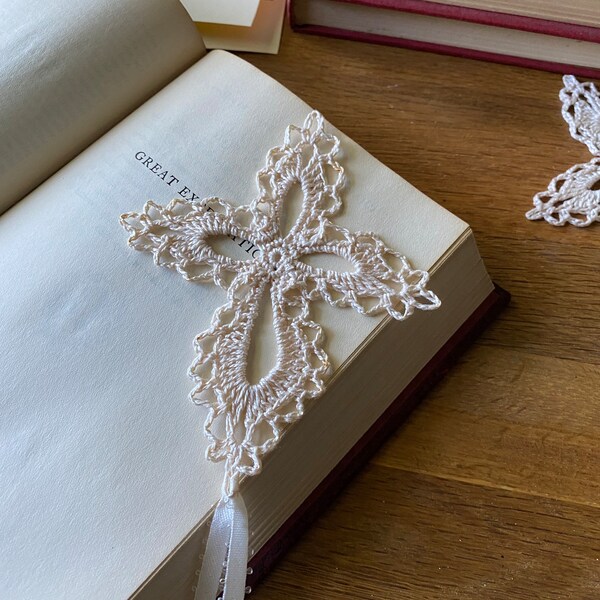 Cross Bookmark - Etsy