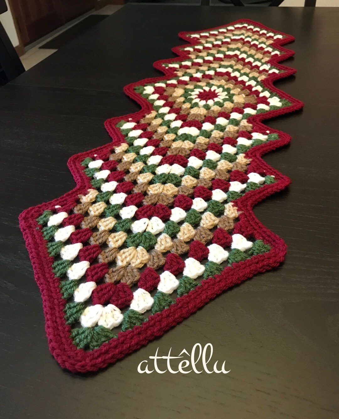 Crochet Table Runner Dining Table Decoration Beautiful - Etsy