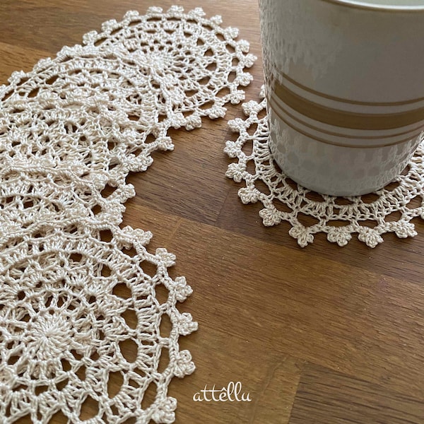 Lace Lace Coasters - Etsy