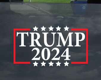 Trump Window Decal - Etsy