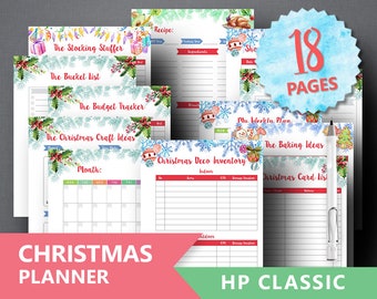 Christmas planner | Etsy