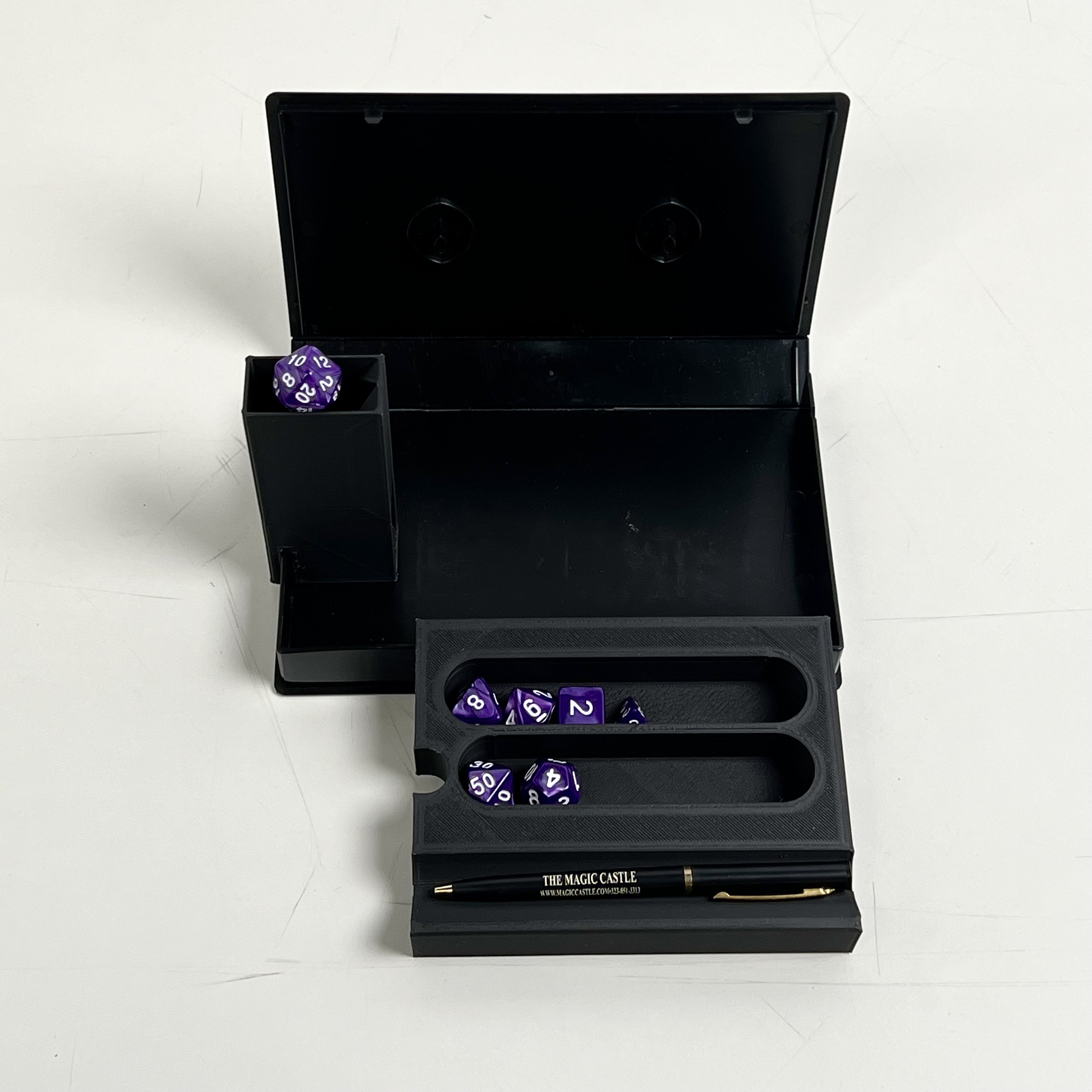 VHS Case Dnd Dice Vault Tray Tower Set - Etsy