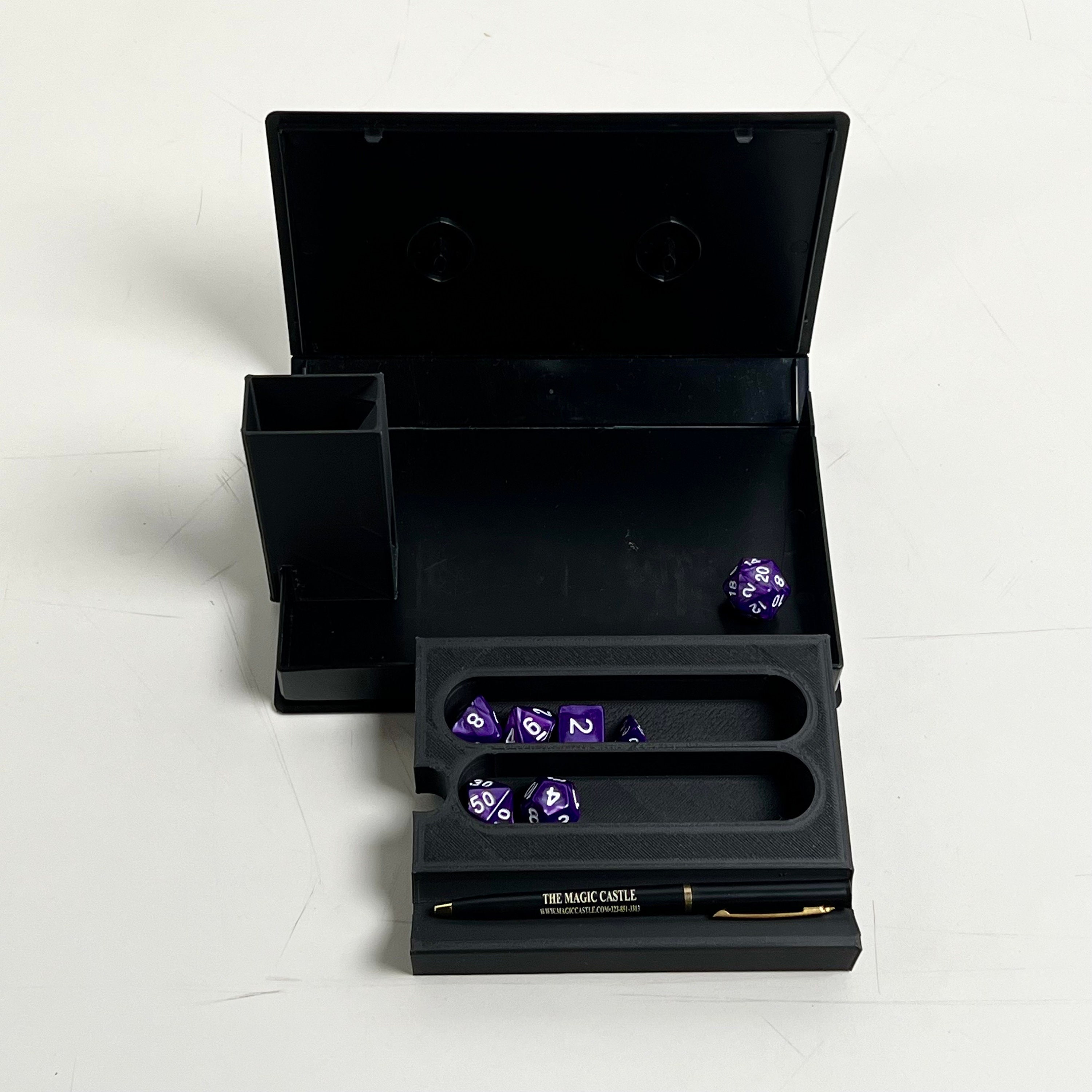 VHS Case Dnd Dice Vault Tray Tower Set - Etsy