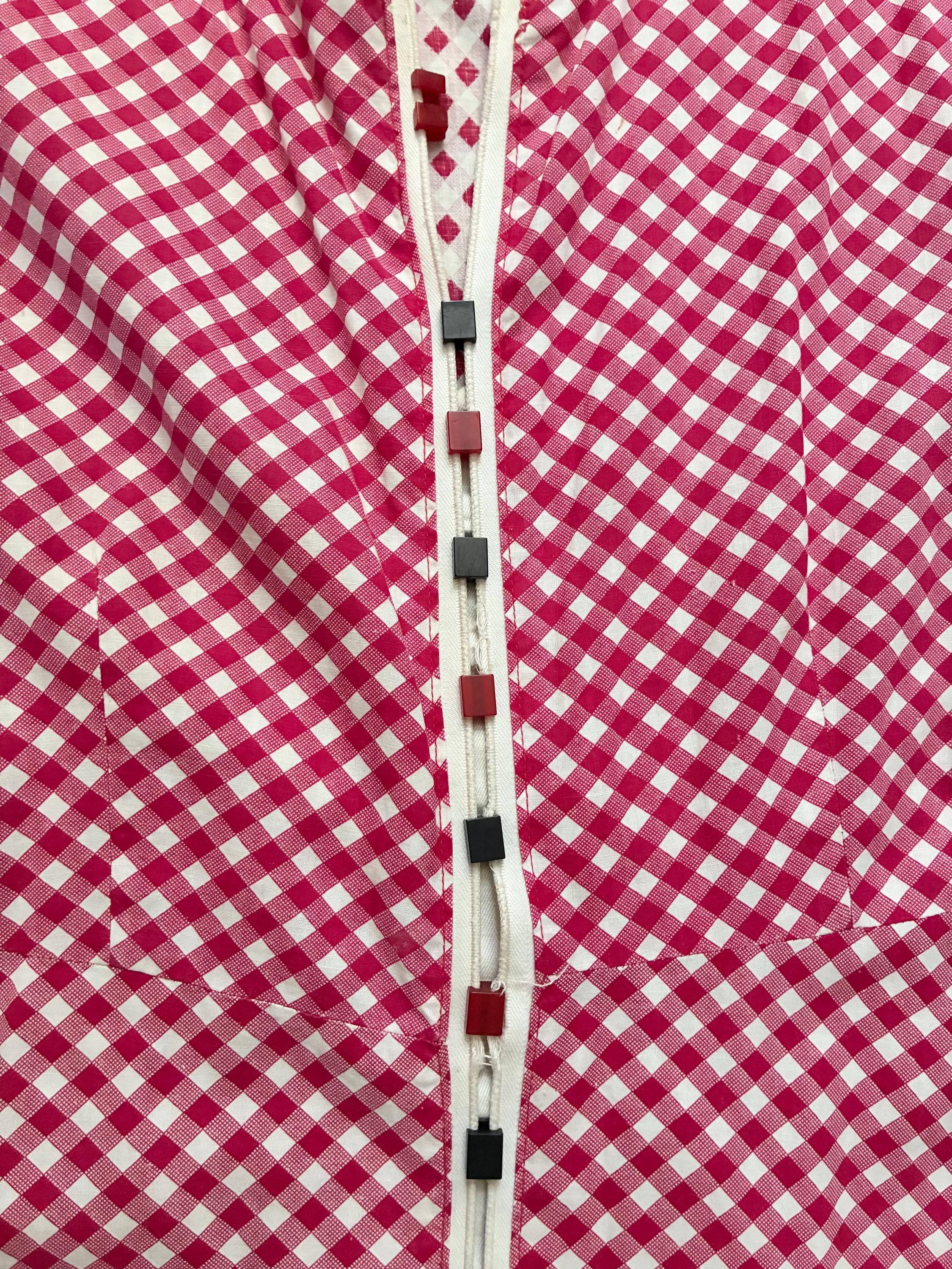 RARE Vintage 1940s Fruit of the Loom Dress With Special Button Zipper ...