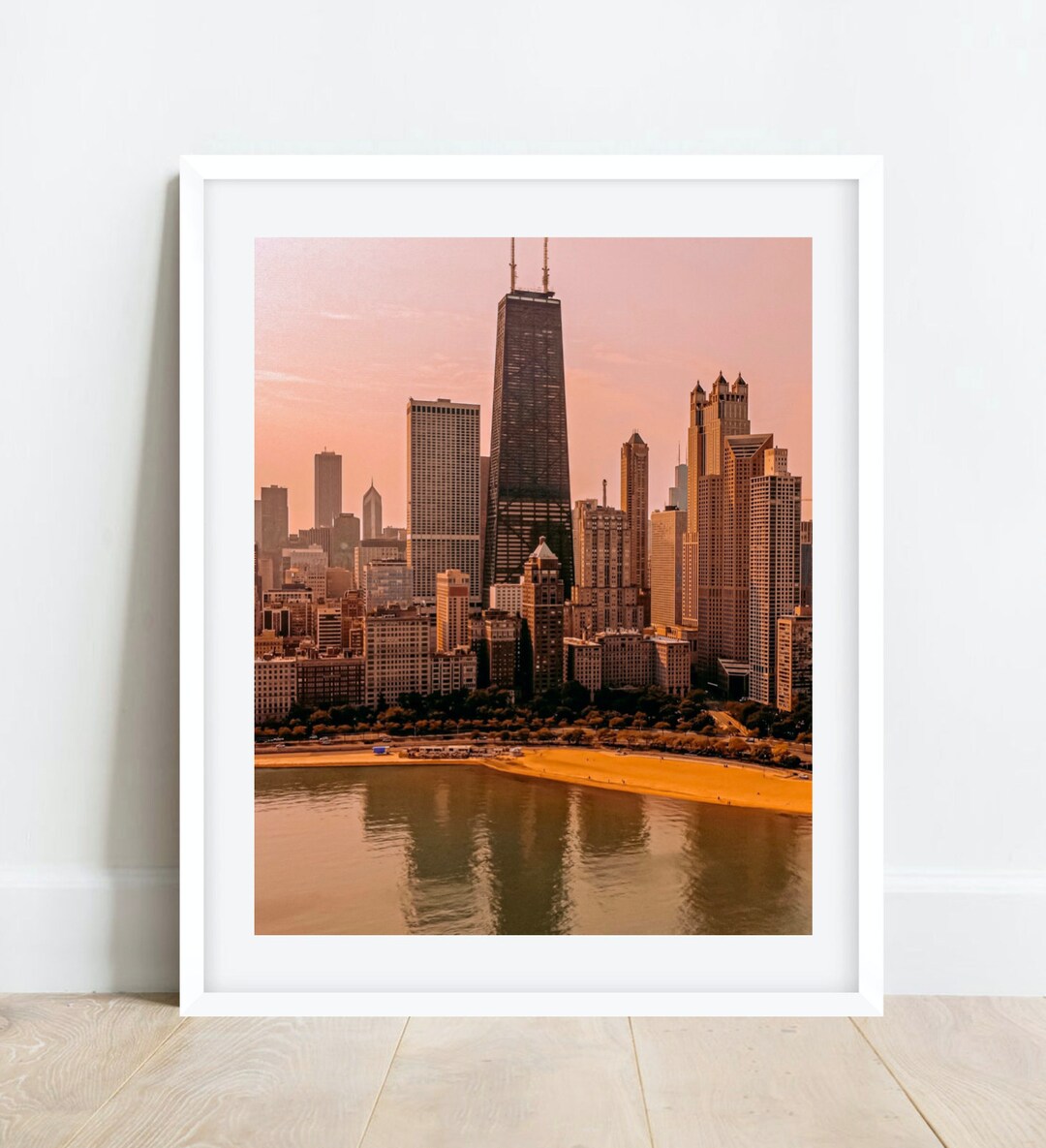 Chicago Photography, Chicago Skyline, Hancock Building, Lake Michigan ...