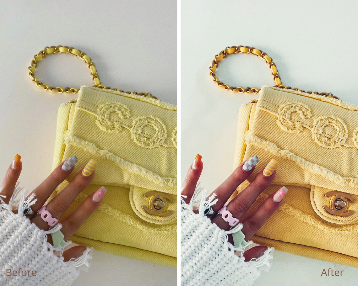 Yellow Lightroom Preset Lemon Preset Yellow Vintage Preset - Etsy