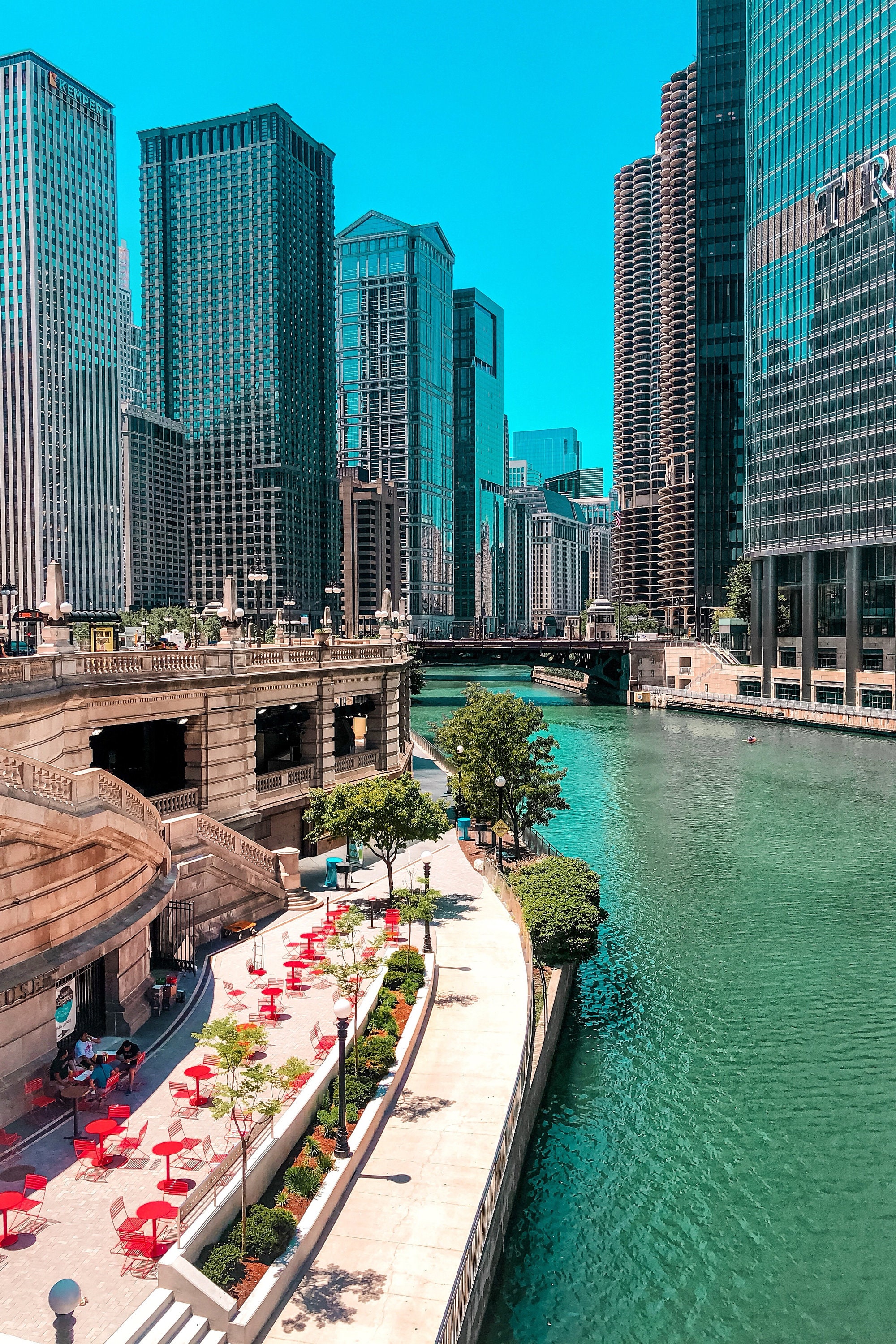 Chicago Photography, Chicago Riverwalk Prints, Chicago River Wall Art ...