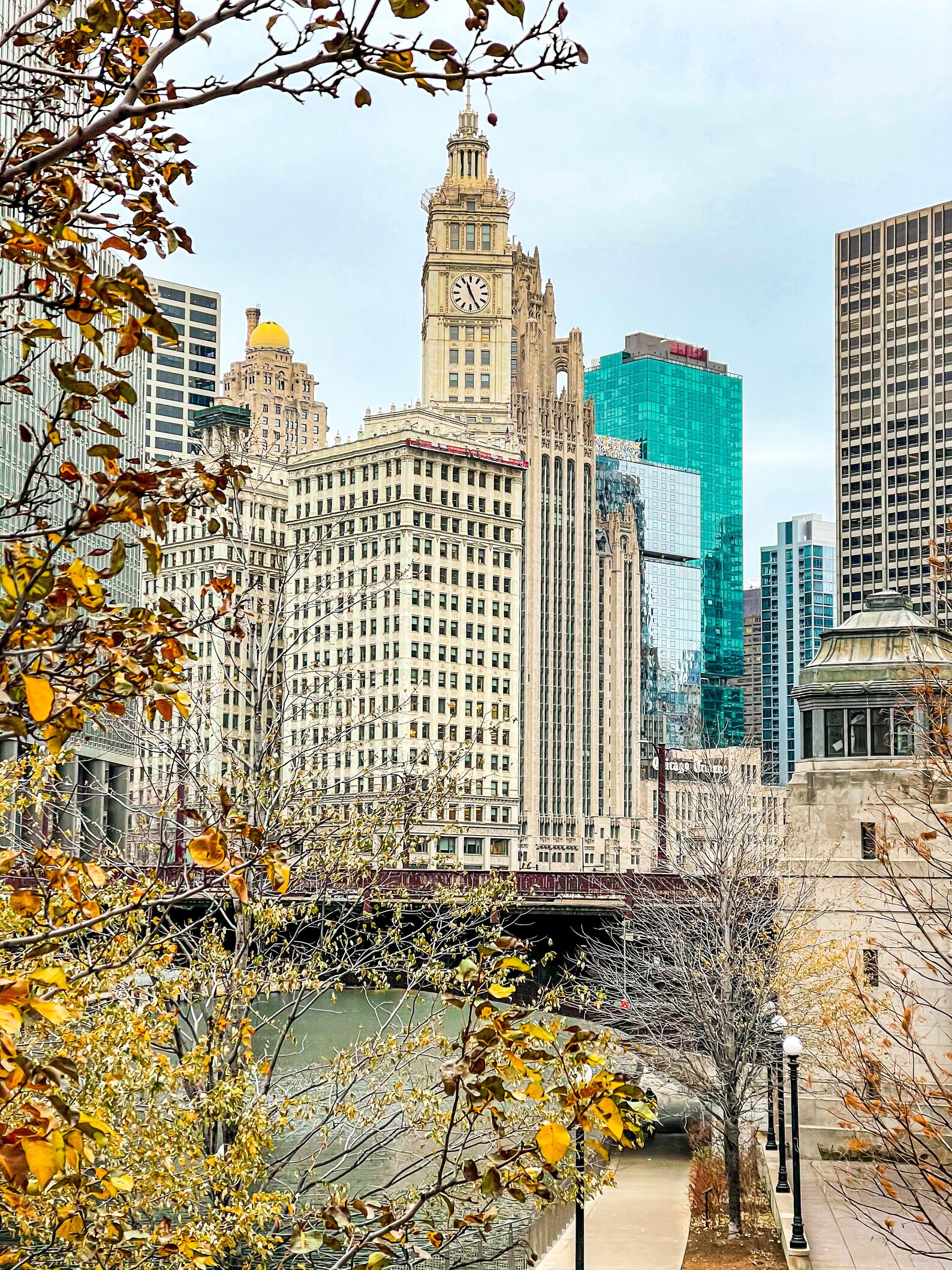 Chicago Riverwalk Photo, Chicago Wrigley Building Print, Chicago ...