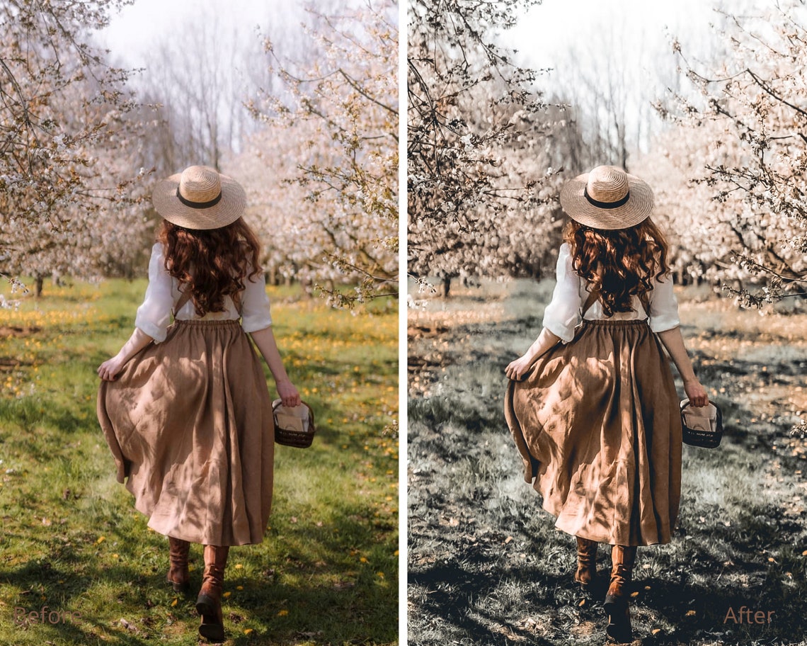 Fairytale Lightroom Preset, Fairycore Preset, Cottagecore Mobile Filter ...