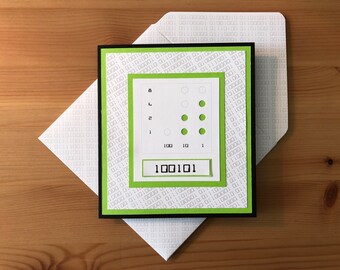 Math birthday card | Etsy