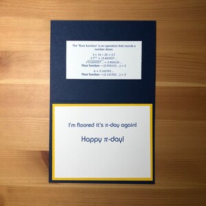 Pi-day Card / Happy Pi Day! / Math Pi Card - Etsy