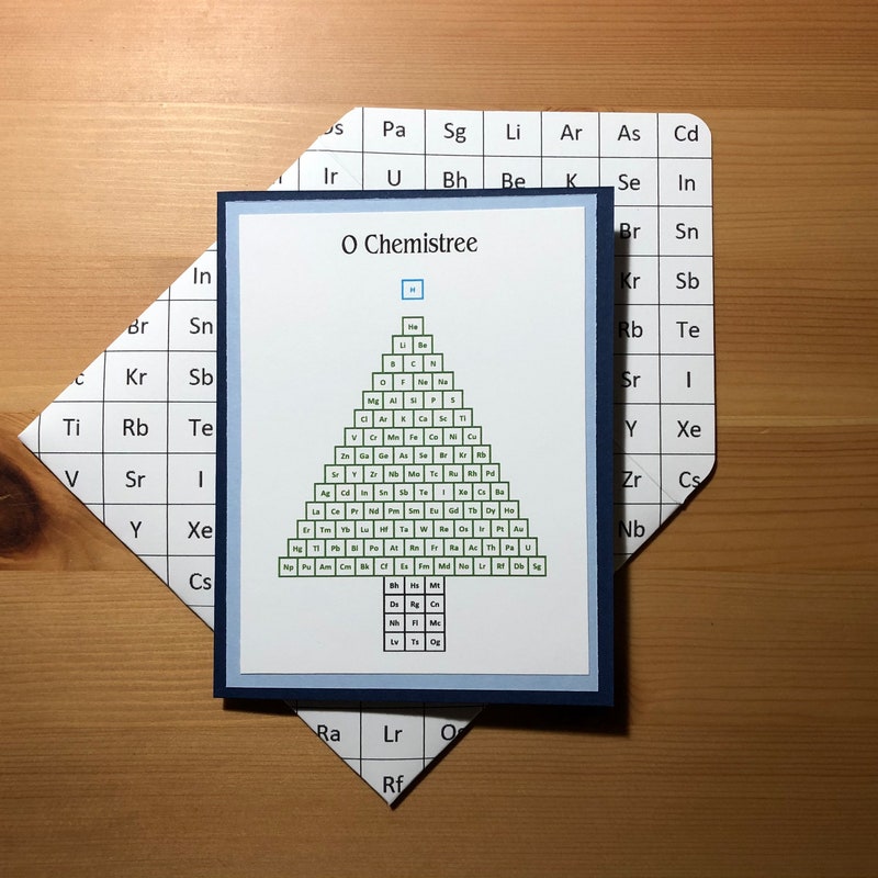 Chemistry Card - Etsy