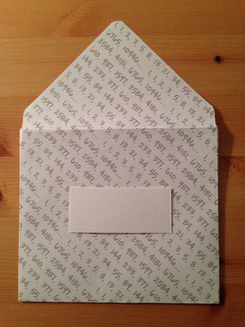 Thank You Math themed thank you card Geek thank you card | Etsy