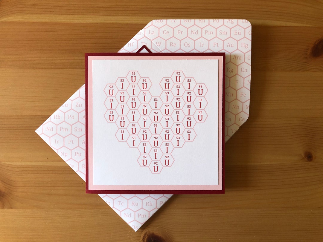 Science Valentine's Day Card - You and I Have Chemistry Card ...