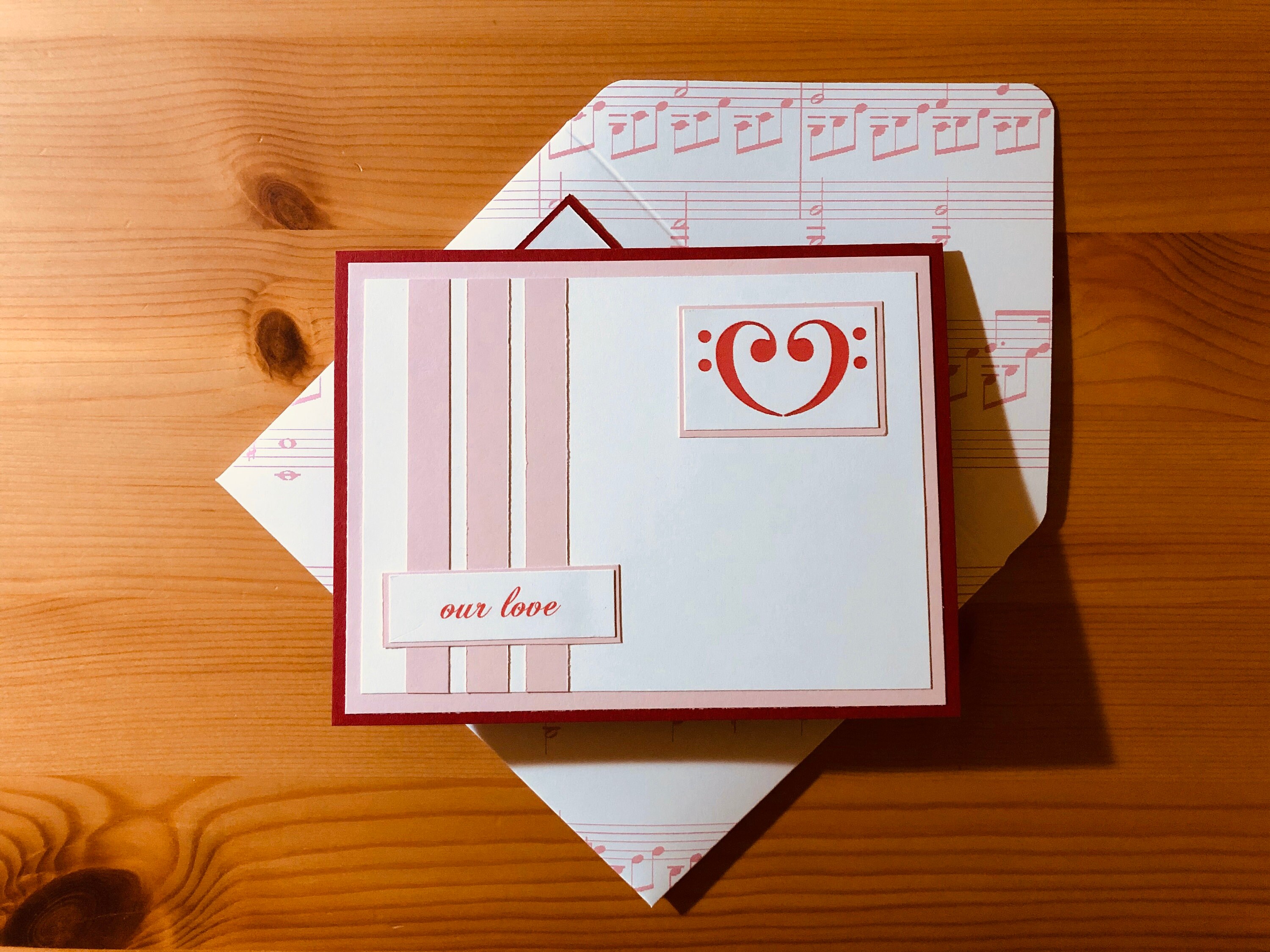 Music Valentine’s Day Card / Music to My Ears / Musician Card - Etsy