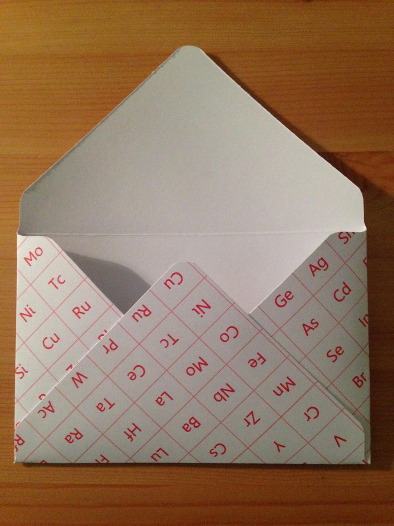 Chemistry Valentine's Card Science Valentine's Card - Etsy