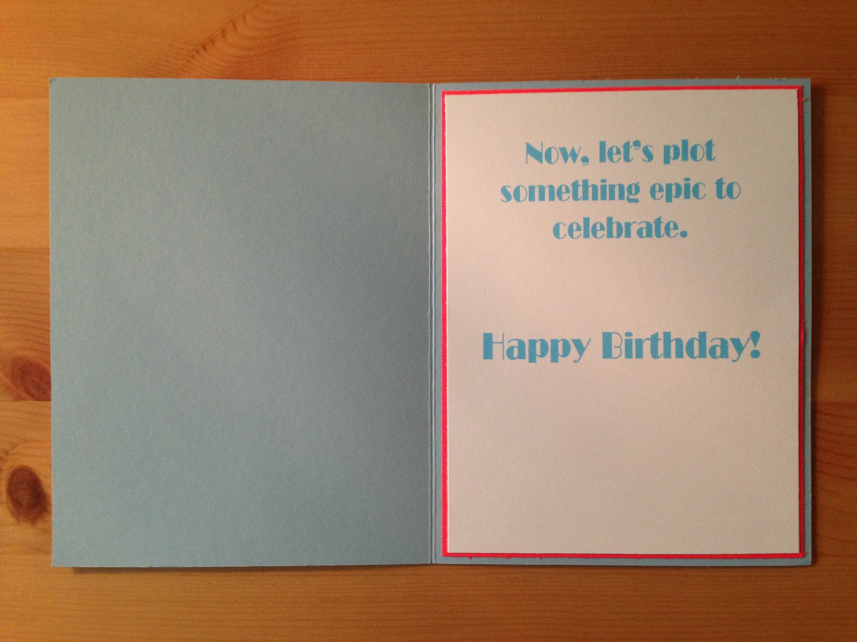 Math Birthday Card Graph Paper Birthday Card Maths Birthday Card Let's ...