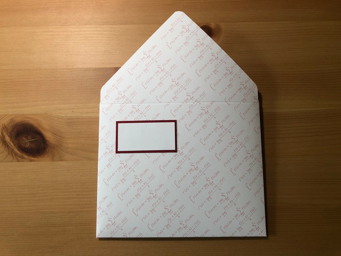 Math Anniversary Card Math Love Card Math Birthday Card - Etsy