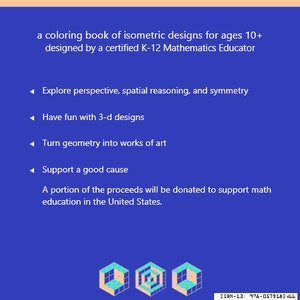 Math Coloring Book - Geometric Colorig Book - Maths Colouring Book ...