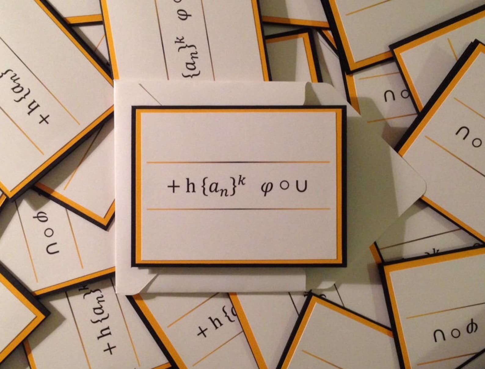 Thank You - Math Themed Thank You Cards - BULK - Geek Thank You Cards ...