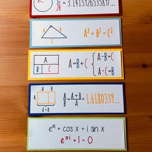 Thank You - Math Themed Thank You Card - Geek Thank You Card - Maths ...