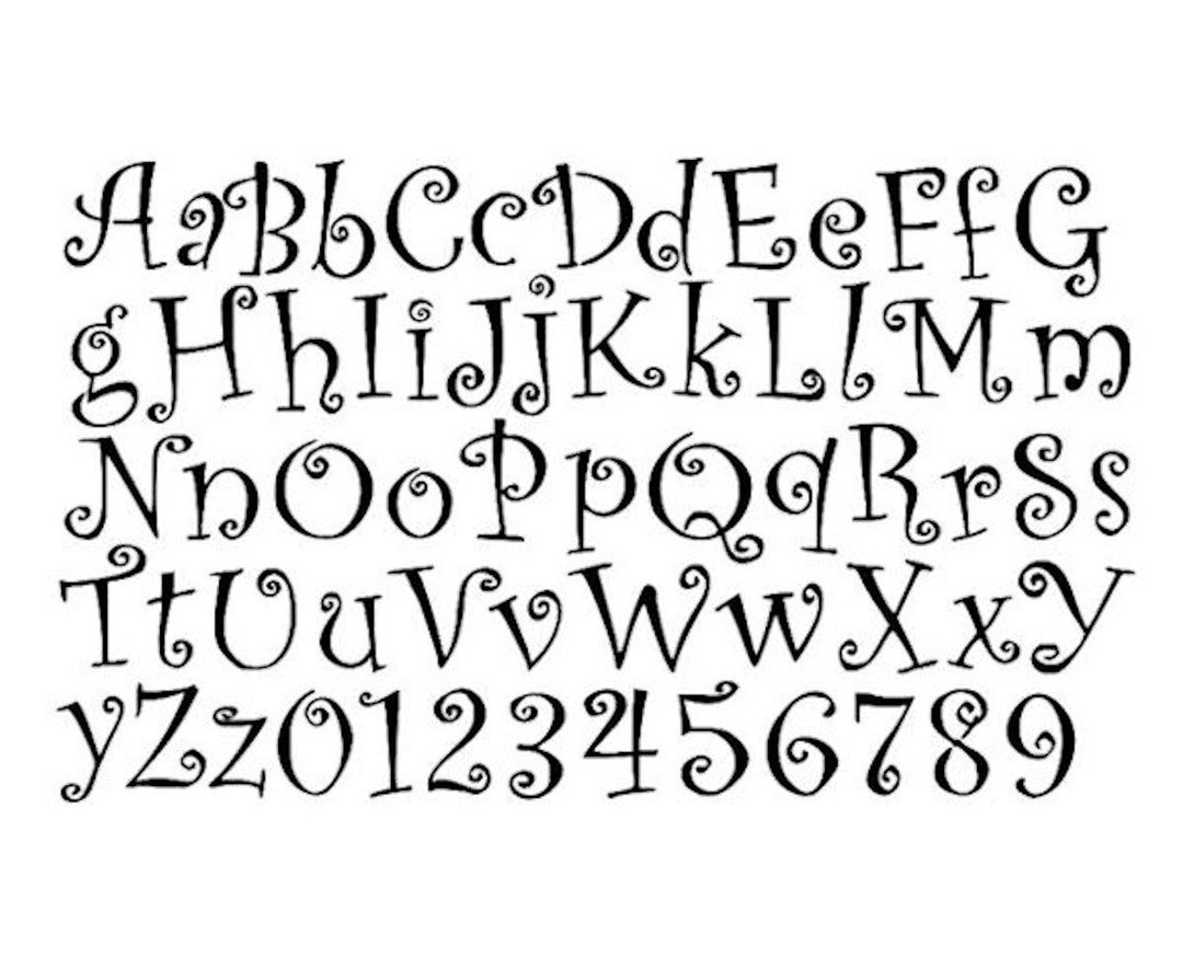 STENCILS Crafts Templates Scrapbooking Card Making Lettering Printing ...