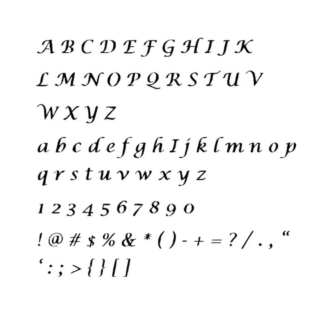 STENCILS Crafts Templates Scrapbooking Card Making Lettering Painting ...