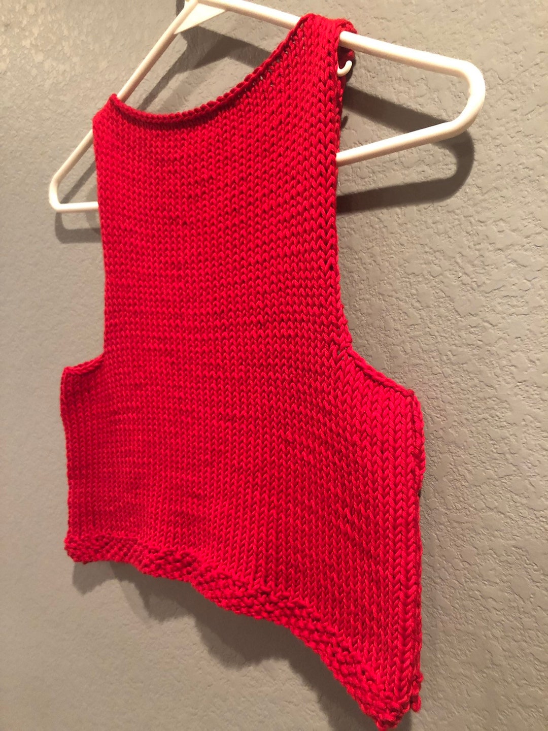 Red Knit Crop Top Knit Top Festival Top Womens Crop Top - Etsy
