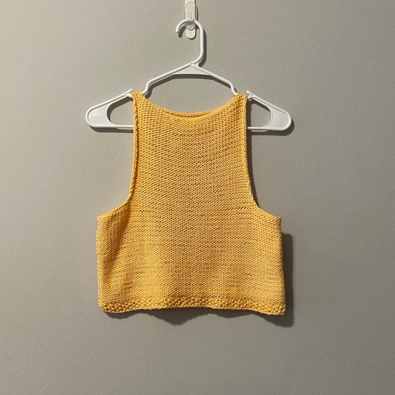 Knit Crop Top - Etsy