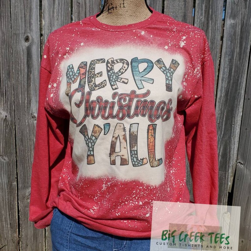 Bleached Christmas Sweatshirts - Etsy