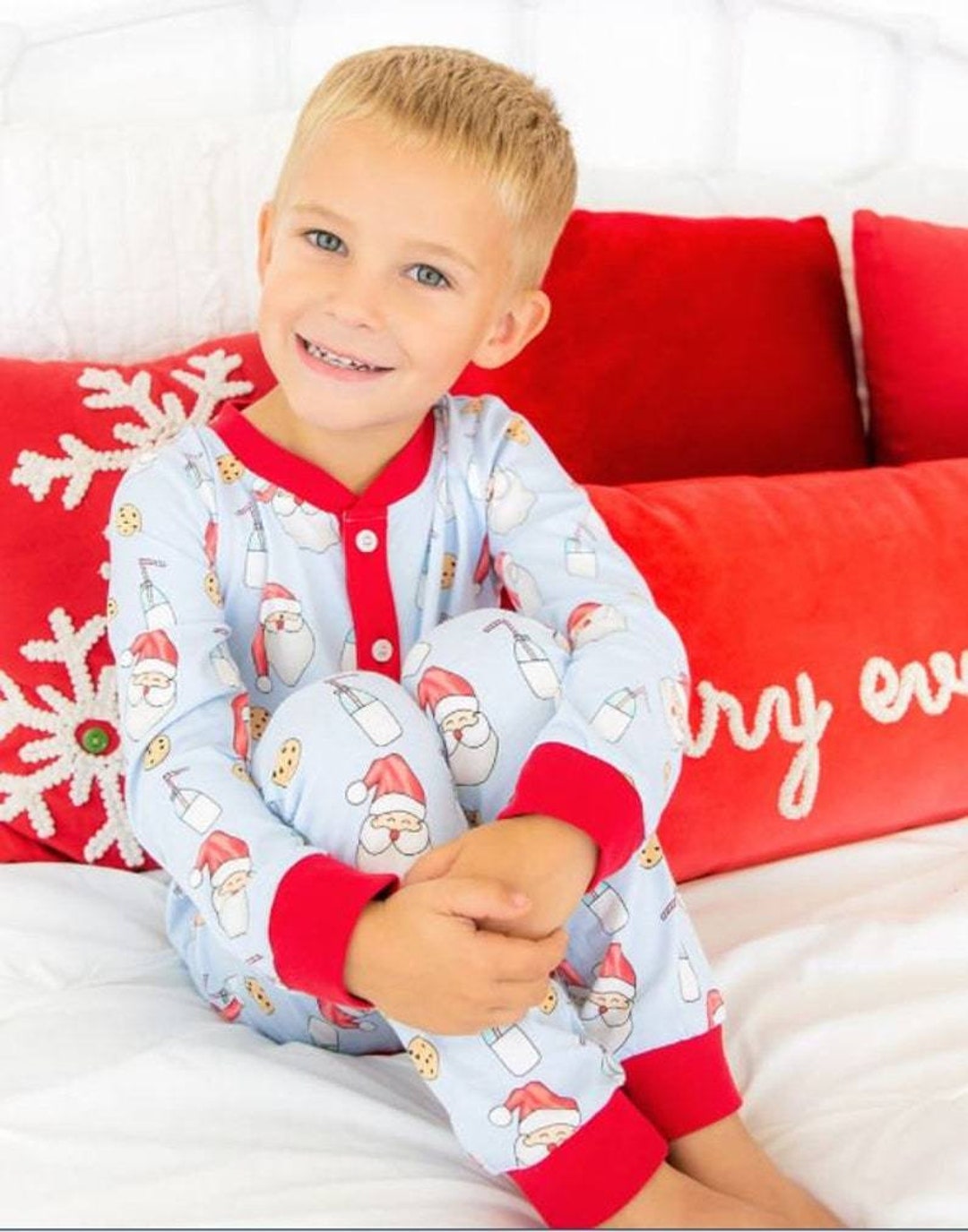 Kids Butt Flap Christmas Pajamas, Matching Sibling Pajamas, Matching ...