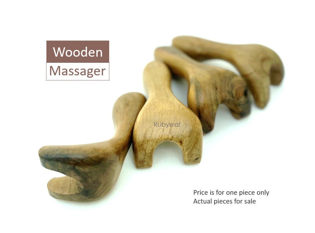 Wooden Massager Acupressure Massager Y Shaped Massager Diy Etsy