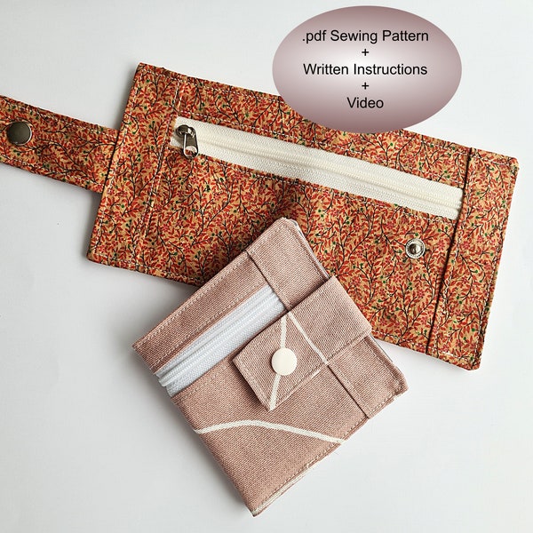 The Ultimate Mens Wallet PDF Pattern - Tri-fold Wallet Pattern by Love ...