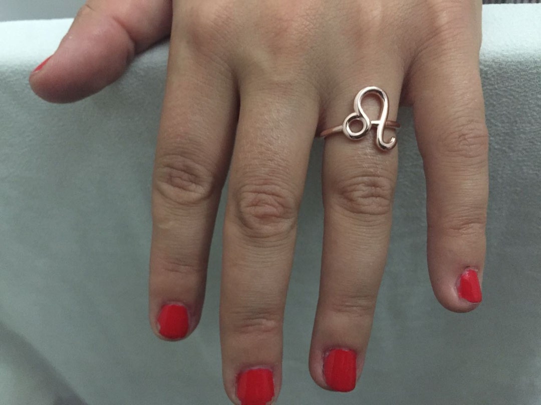 Leo Ring, Zodiac Ring, Horoscope Ring Zodiac Leo Ring, Gift - Etsy