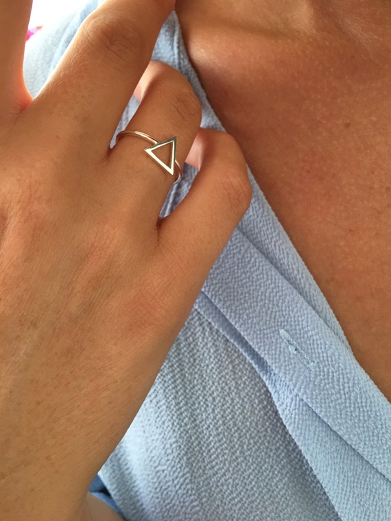 Triangle Alchemy Ring Alchemy Jewelry Alchemy Ring Element - Etsy