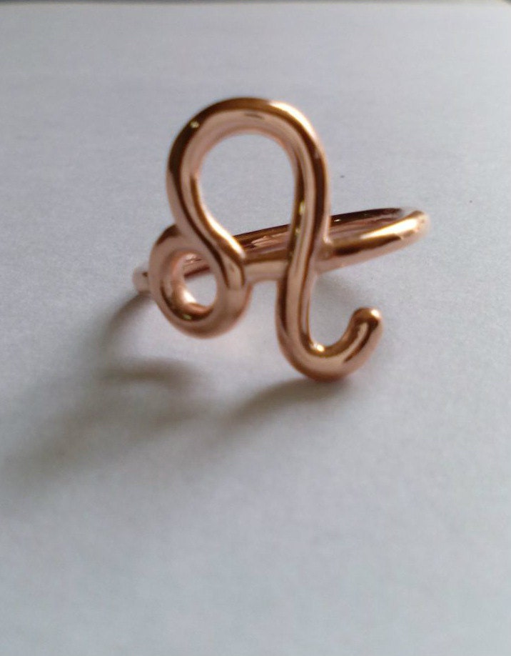 Leo Ring Zodiac Ring Horoscope Ring Zodiac Leo Ring - Etsy
