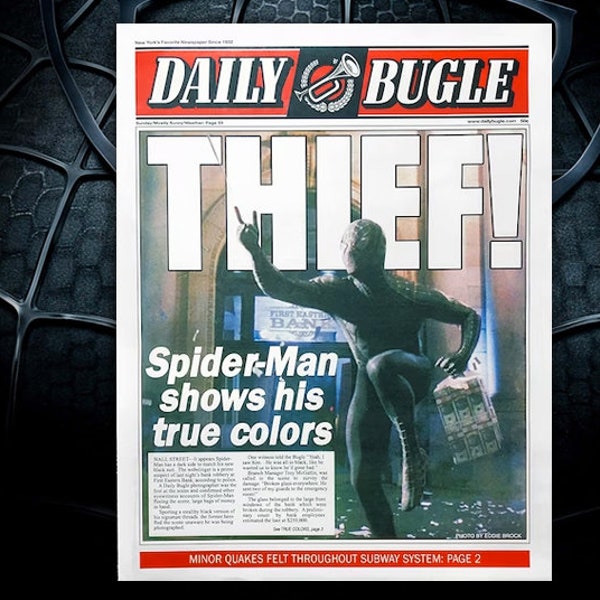 Daily Bugle Newspaper - Etsy