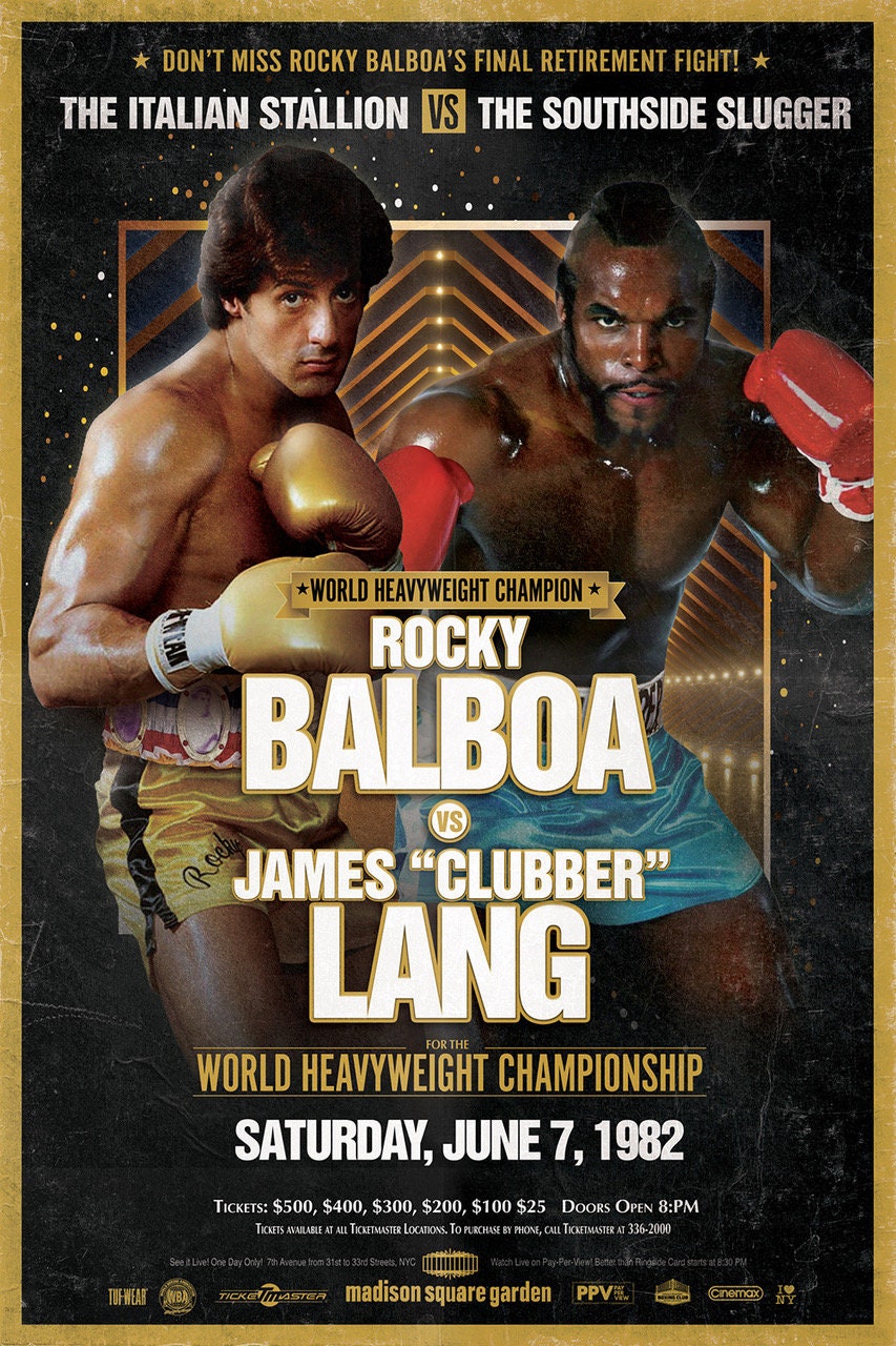 Clubber Lang Vs Ivan Drago