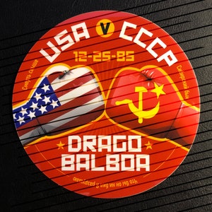 Rocky Sticker Set 5 High Quality Stickers Rocky 1 Rocky 2 Eye of the ...