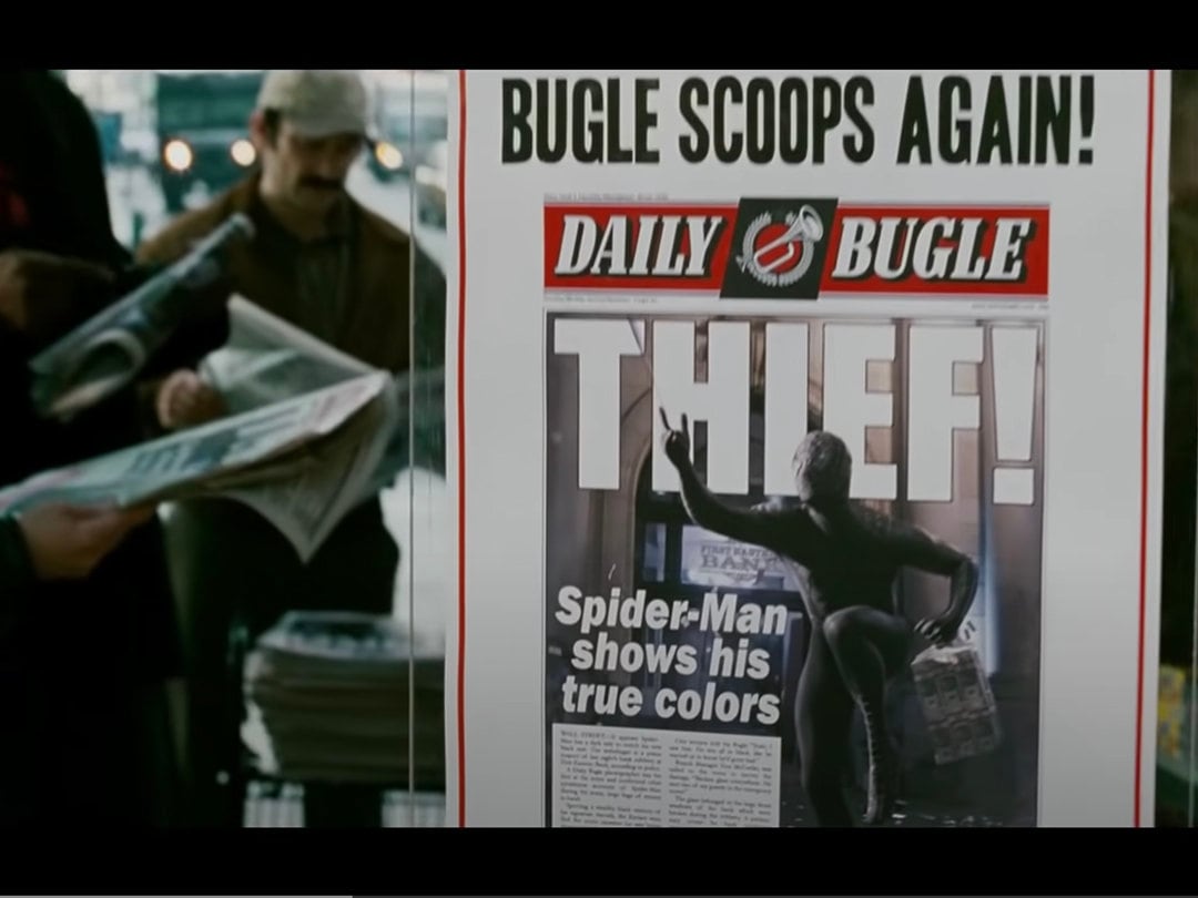 Daily Bugle THIEF Spider-man 3 Full-size Newspaper Replica - Etsy