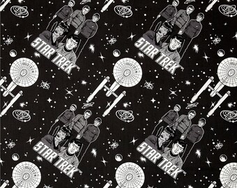 Star trek fabric by the yard | Etsy