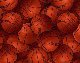 Basketball fabric | Etsy